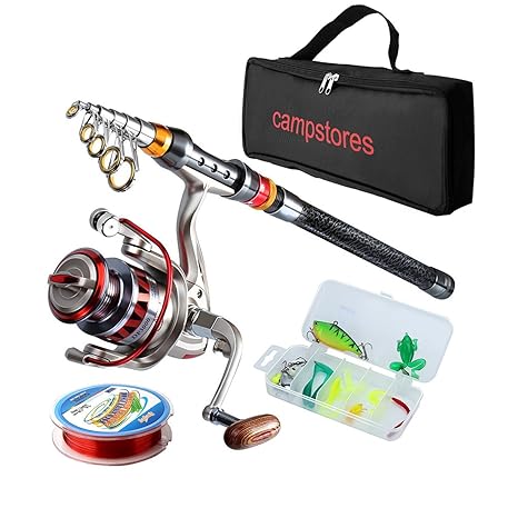 Plusinno Telescopic Fishing Rod Amazon