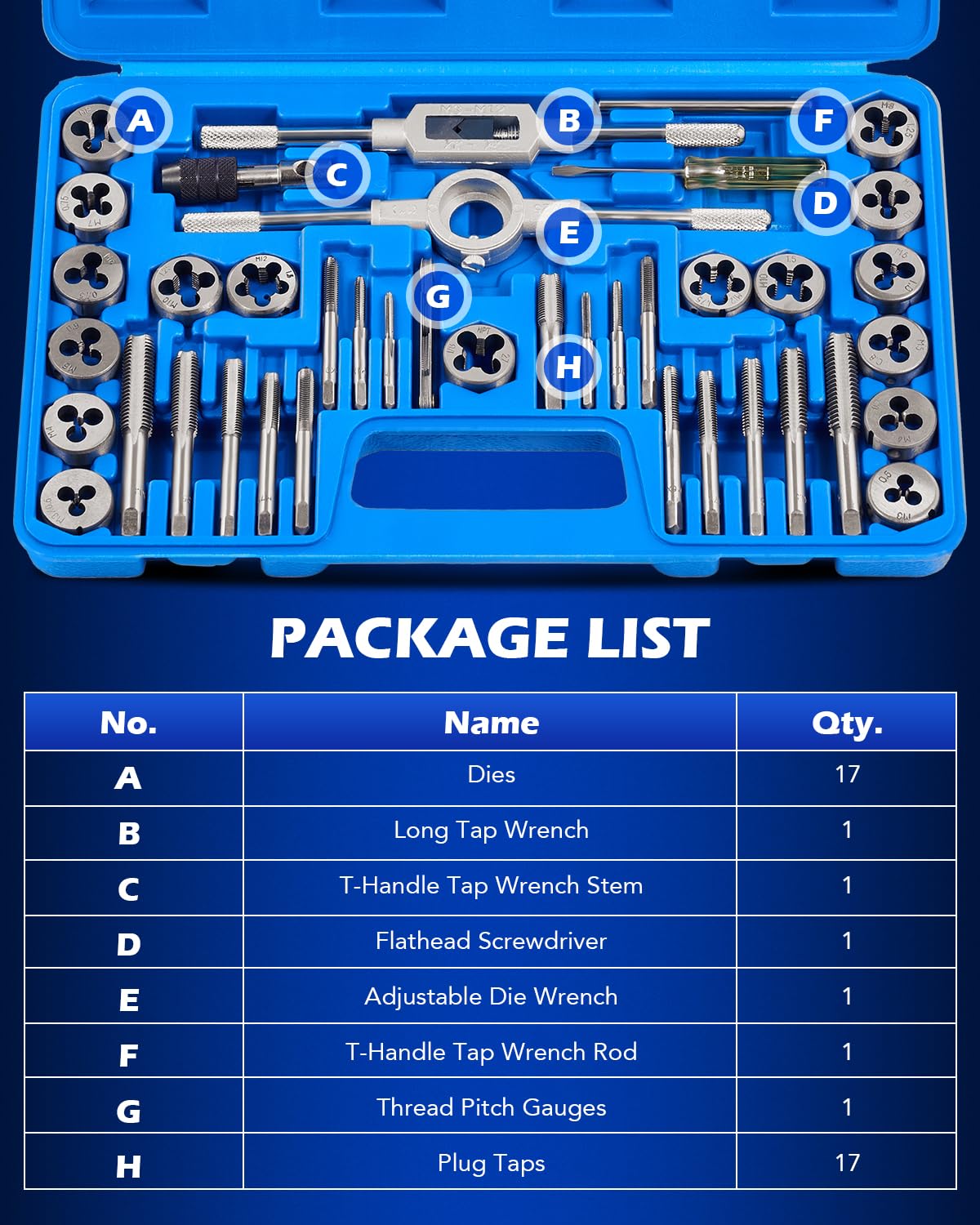 Mua Orion Motor Tech Tap and Die Set Metric | M3, M4, M5, M6, M7, M8 ...