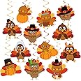 Amazon.com: 36Pcs Thanksgiving Hanging Swirls Decorations Thanksgiving ...