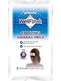 Amazon.com: WellPatch Cooling Headache Pads, Migraine, 4 - 2 x 5 1/8 ...