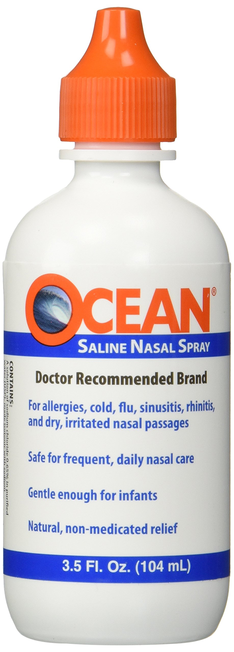 OCEAN Saline Nasal Spray 3.5 Oz (Pack Of 2) on Galleon Philippines