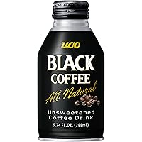Amazon.com : UCC Unsweetened Black Coffee, 100% Natural, Ready To Drink ...