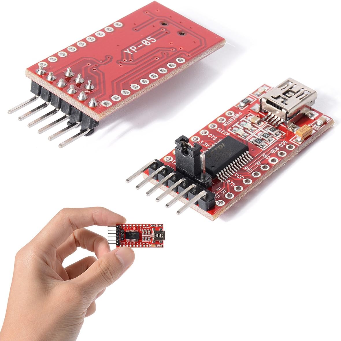 FT232RL FTDI USB to TTL Serial Converter Adapter Module for Arduino ...