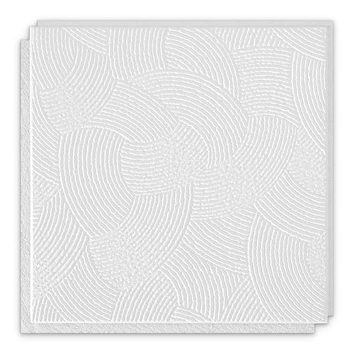 Armstrong Ceiling Tiles; 1x1 Ceiling Tiles - 40 pc White; Acoustic ...