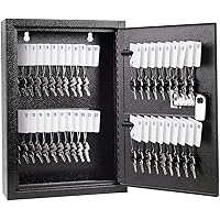 Pawfly 28-Key Steel Key Cabinet with Combination Lock Wall Mounted Key ...