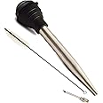Amazon.com: Norpro Deluxe Stainless Steel Baster with Injector and ...