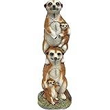 Amazon.com : Design Toscano Meerkat Clan Garden Animal Statue, 15 Inch ...