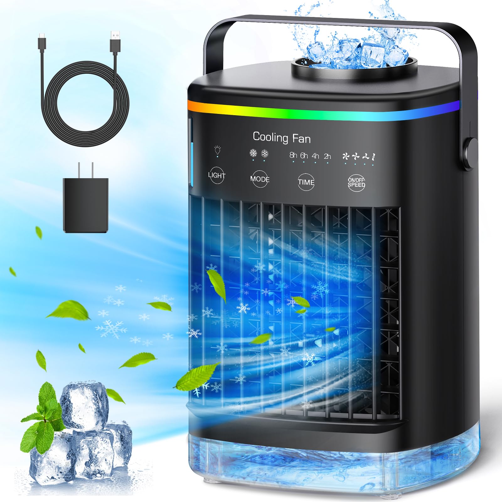 Mua Portable Air Conditioners, Mini Air Conditioner Portable with 4 ...