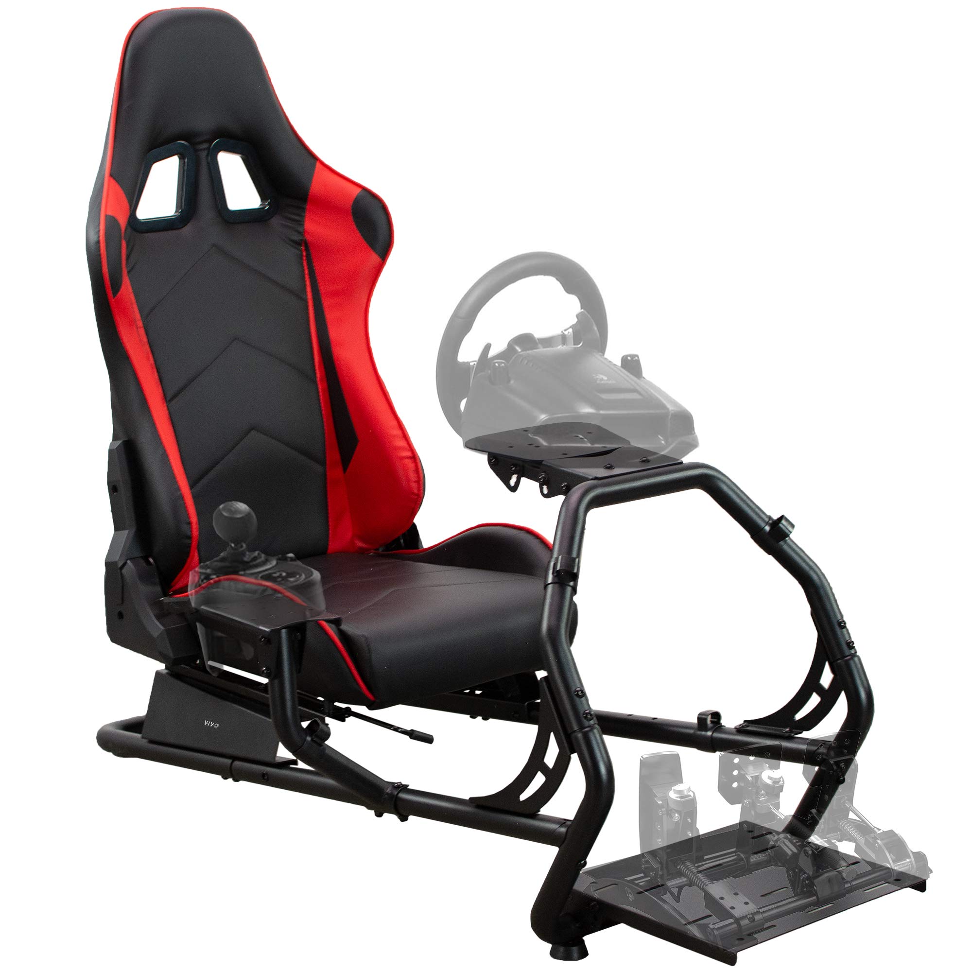 Mua VIVO Racing Simulator Cockpit with Wheel Stand, Gear Mount, Chair ...