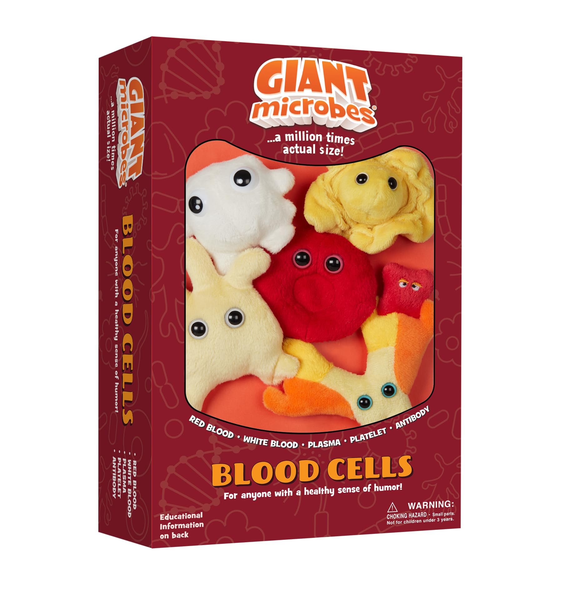 Mua GIANTmicrobes Blood Cells Themed Gift Box, Blood Cell Plush, Blood ...