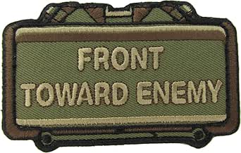 Amazon.com: Claymore Mine Morale Patch - Front Toward Enemy (Woodland (Green)): Clothing