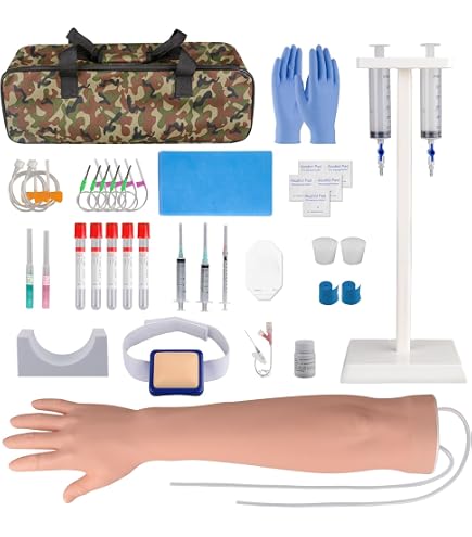 IV Training Simulator For Nurses Pediatric IV Practice Arm Kit ...
