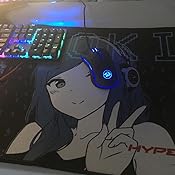 Amazon.com: HyperX Fury S Pokimane Edition - Pro Gaming Mouse Pad ...