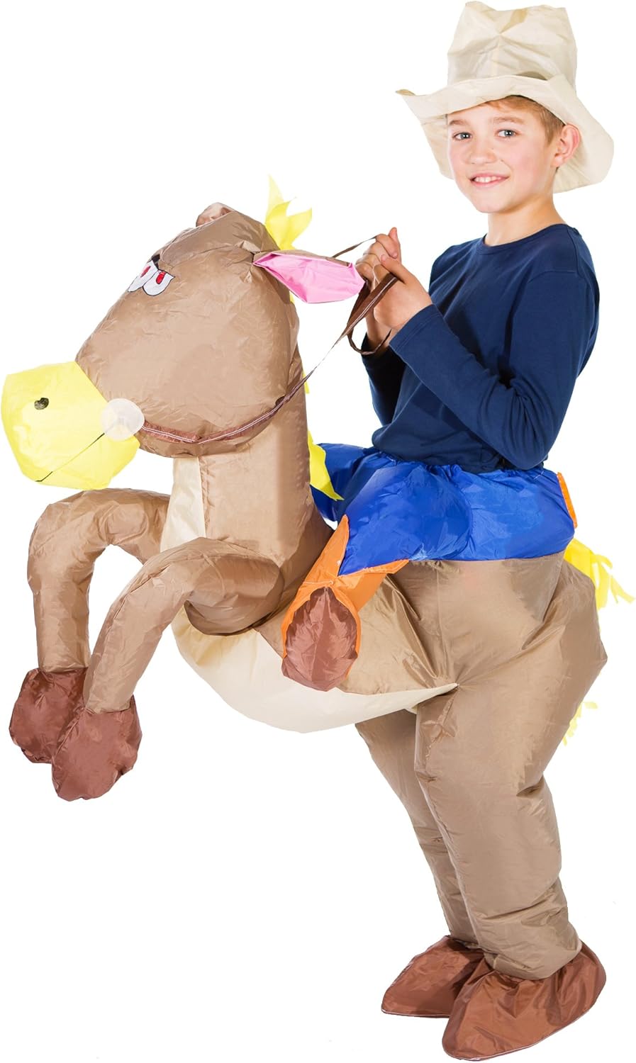 Bodysocks® Inflatable Cowboy Costume (Kids): Amazon.co.uk: Clothing