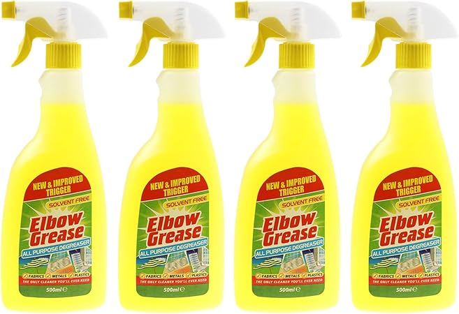 Elbow Grease 4x500ml All Purpose Kitchen Laundry Household Degreaser ...
