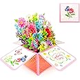 Amazon.com : JUESMOS Pop Up Mothers Day Cards for Mom Grandma Wife Happy Mother's Day Pop Up ...