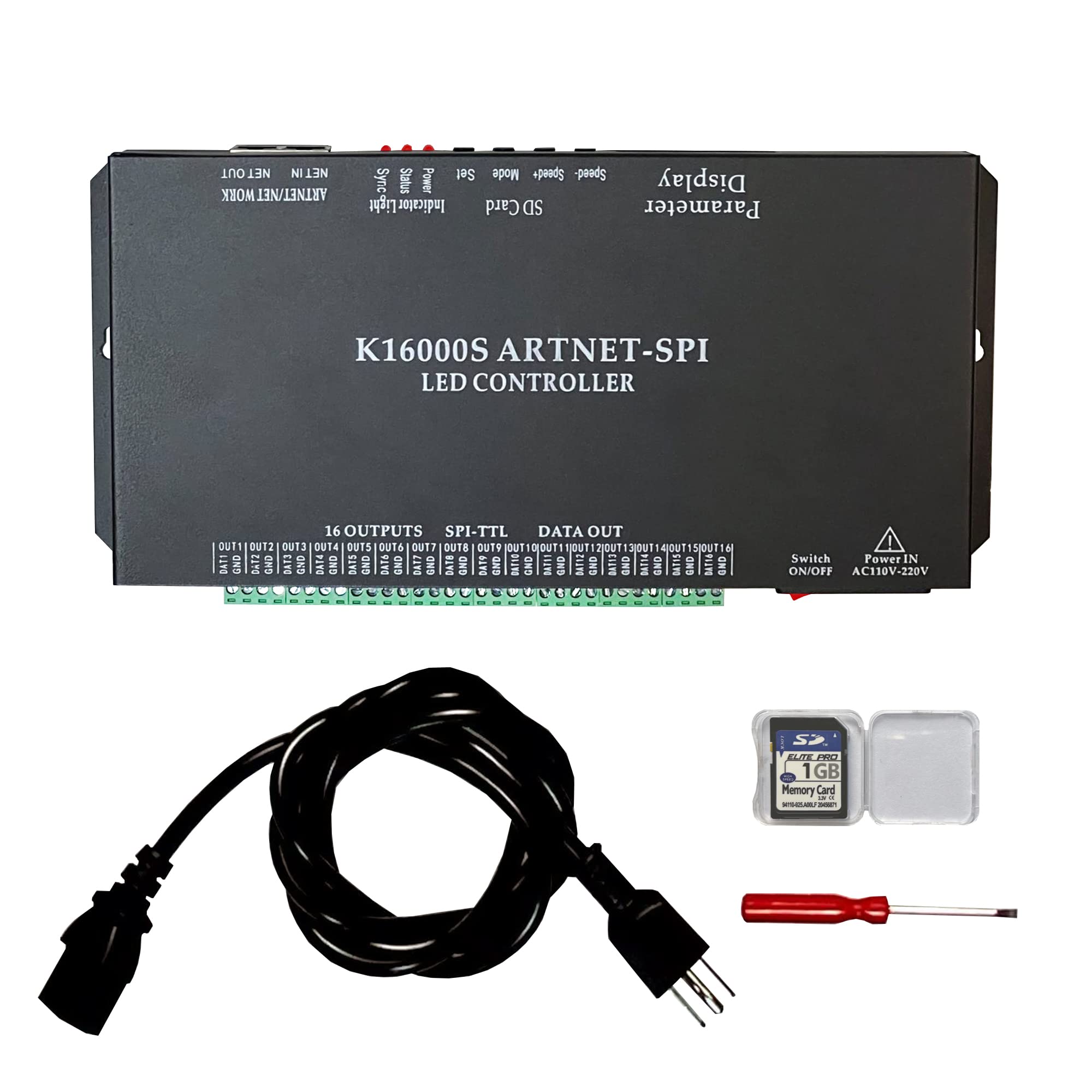 Mua CANRIA K16000S ARTNET-SPI LED Full Color Controller, Addressable ...