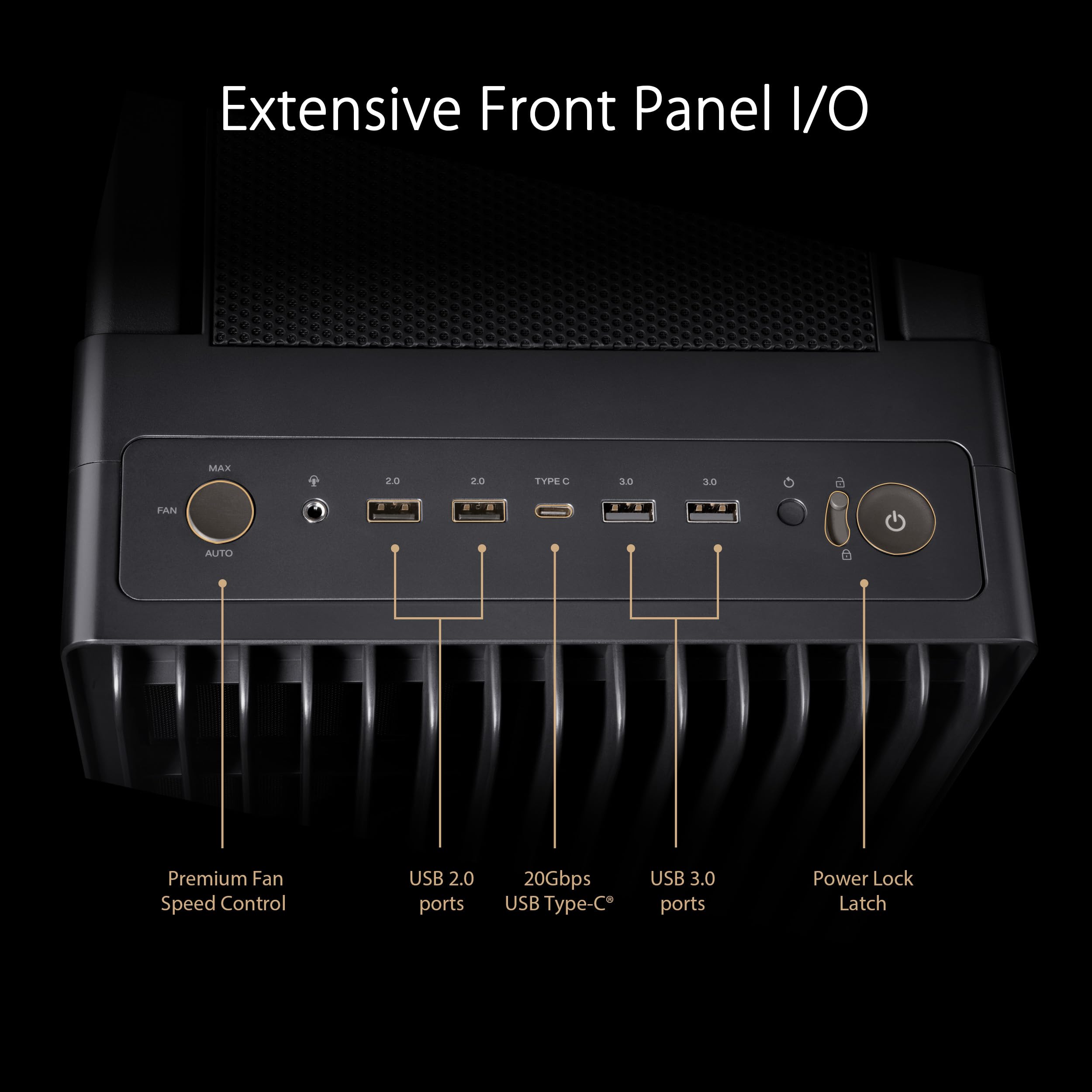 Mua ProArt PA602 E-ATX Computer Case 420mm Radiator Support, Dual 200mm ...