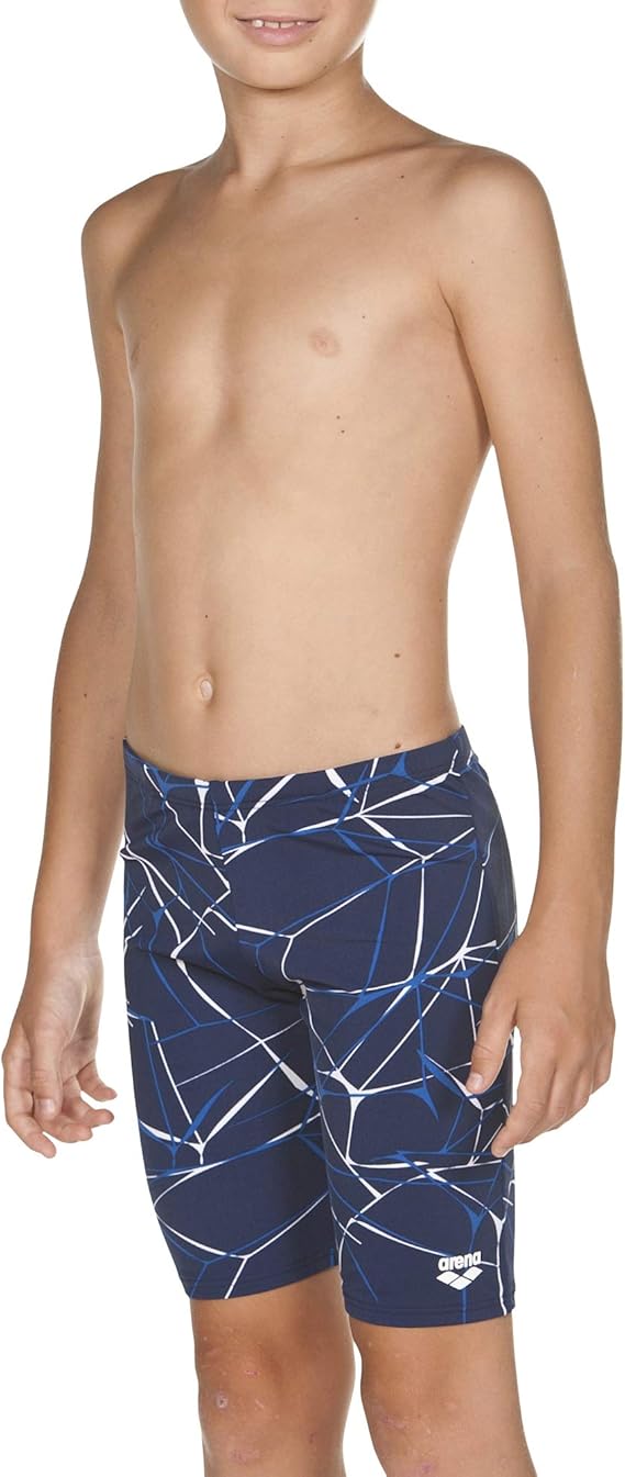 Arena Boys Swim Trunks Logo Jammer, Navy-Royal, 28: Amazon.co.uk: Clothing