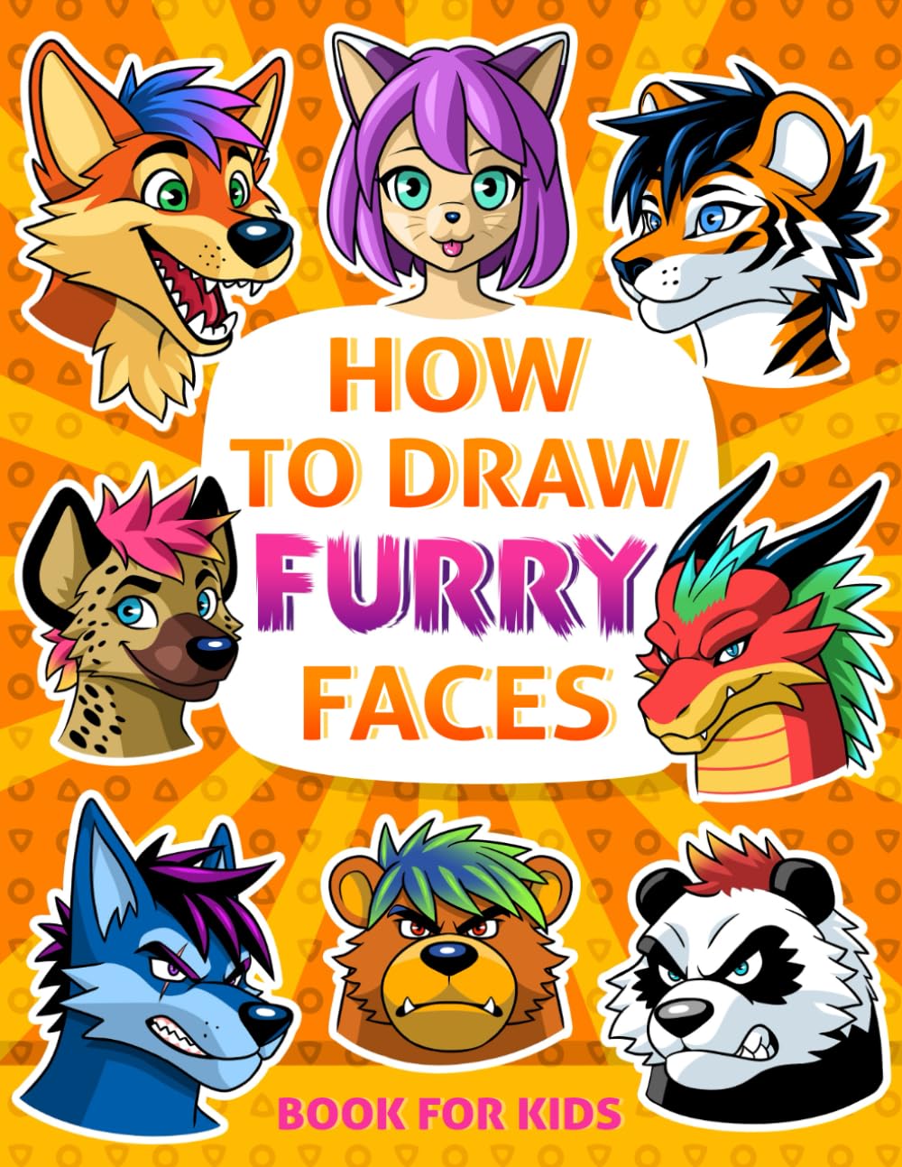 Mua Alberto Pérez Chamosa How to Draw Furry Faces: A Book for Kids to ...