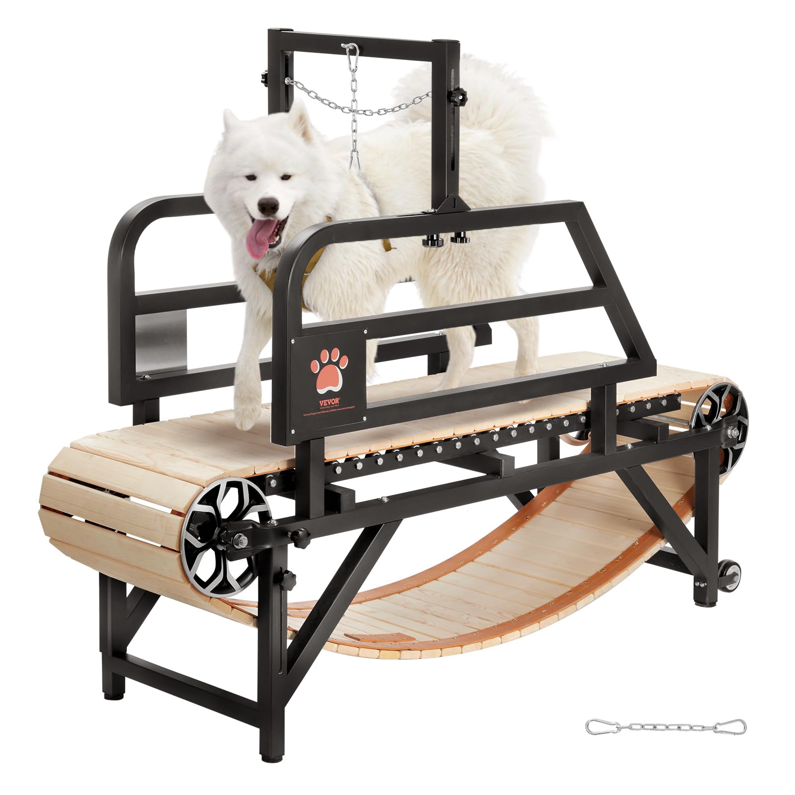 VEVOR Dog Treadmill for Large/Medium Dogs with Brake, Slatmill for Dogs ...