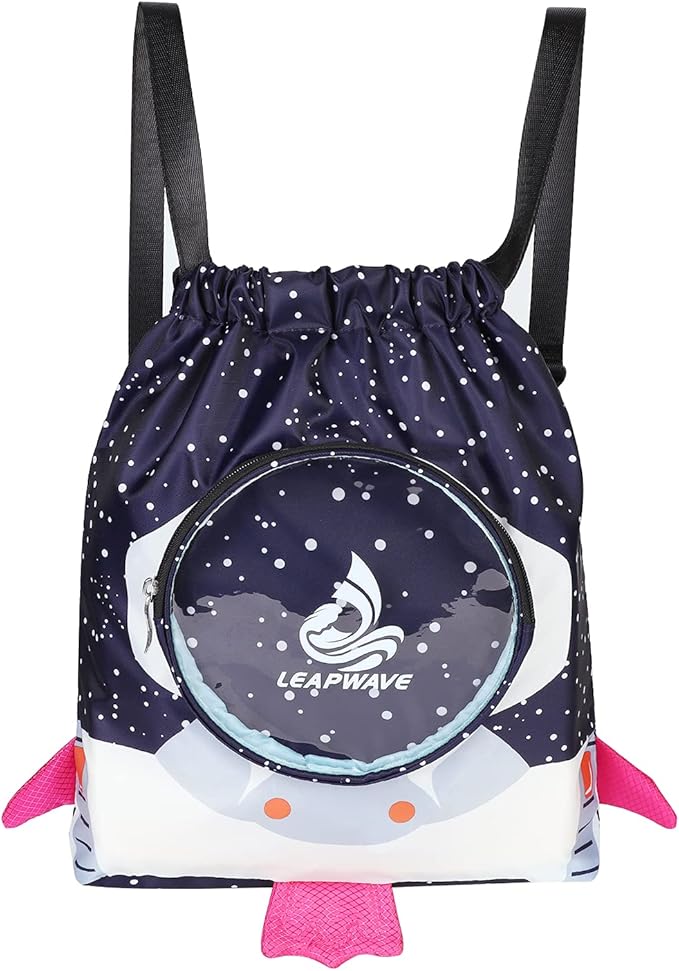 Drawstring Swimming Bags For Kids Boys Girls Gym Backpack with Wet ...
