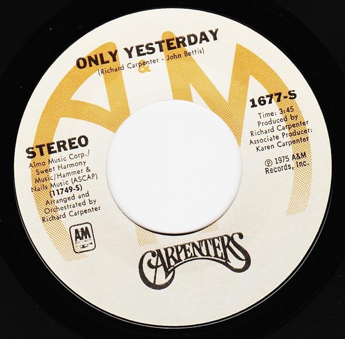 Only Yesterday: Amazon.co.uk: Music