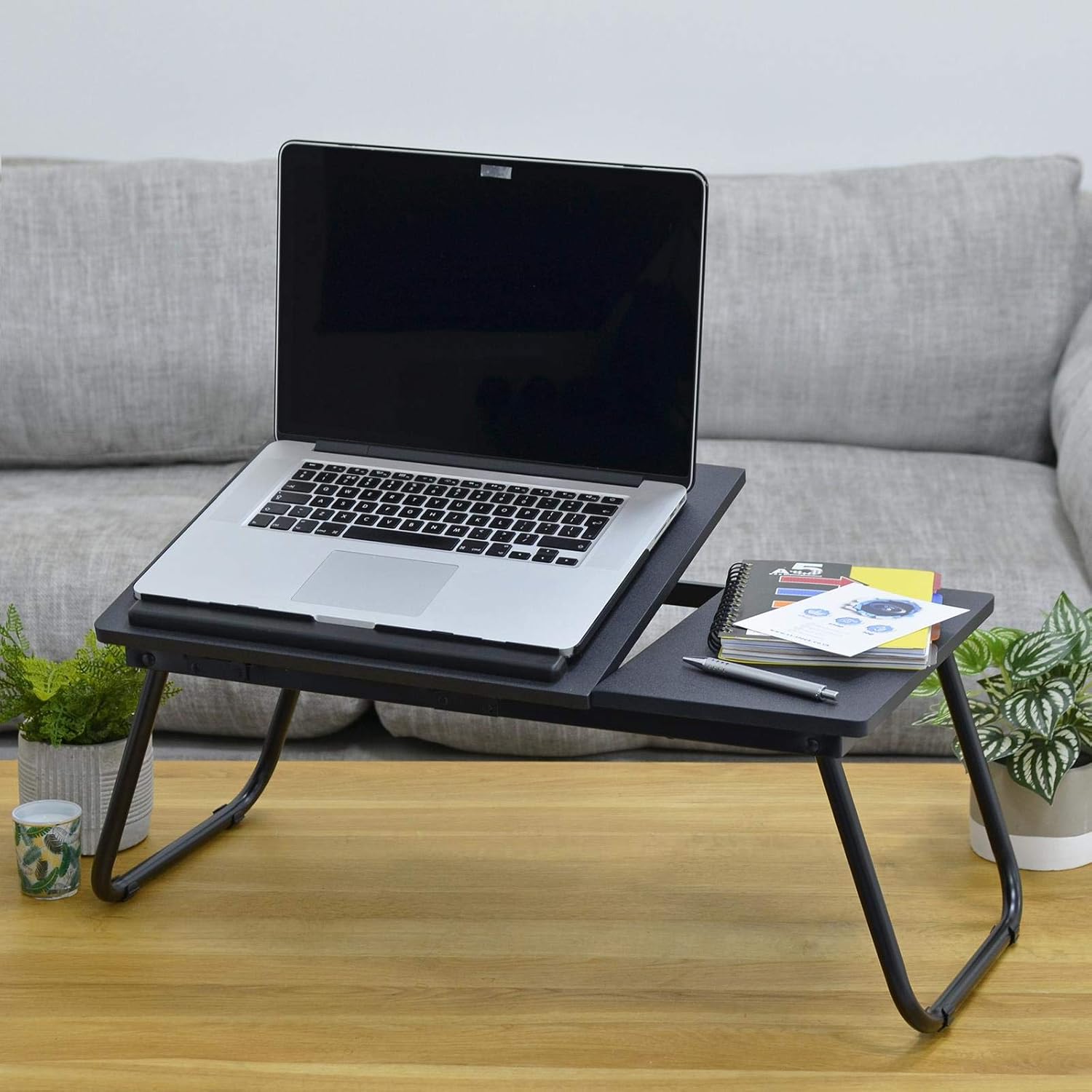 Hodge and Hodge Azuma Folding Lap Table Desk Bed Tray Sofa Stand Laptop ...