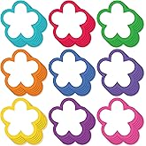 Amazon.com: 120 Assorted Color Daisy Flower Cutouts Paper Daisy Flower ...