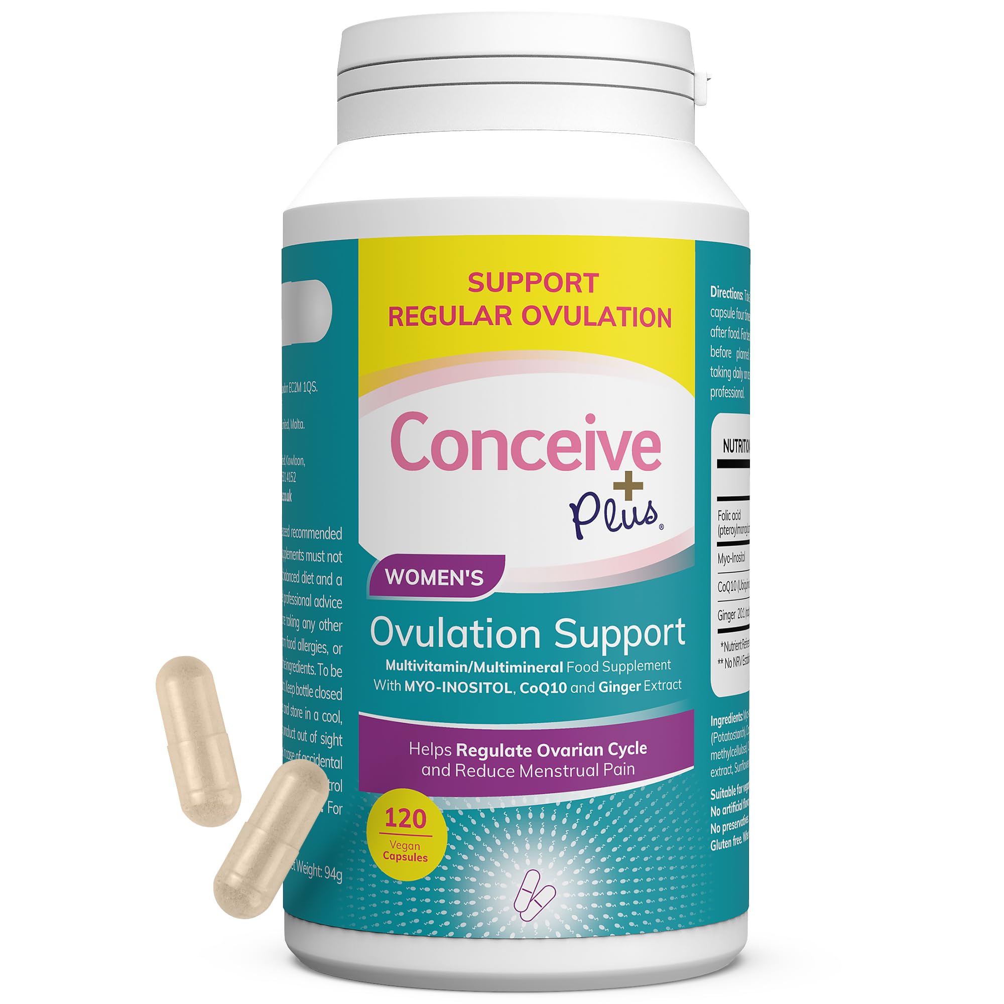 Mua Conceive Plus Ovulation Support - Multivitamin Gluten Free PCOS ...