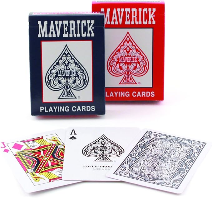 Maverick Standard Playing Cards, Standard Playing Card Decks - Amazon ...