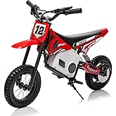 Amazon.com: Kerry Yoo 36V 350W Electric Dirt Bike for Kids 8-14, Up to ...