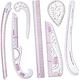 Amazon.com: Tachiuwa Dress Makers Ruler Style Sew French Curve Ruler ...