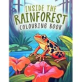 Rain Forest Coloring Book: Annika Bernhard: 9780486401126: Amazon.com ...