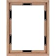 Amazon.com: MCS Canvas Float Frames 12x16 Frame, Walnut Woodgrain Frame ...