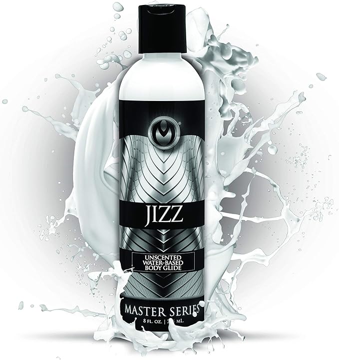 Master Series Jizz Unscented Water-Based Lube 8oz: Amazon.co.uk: Health ...
