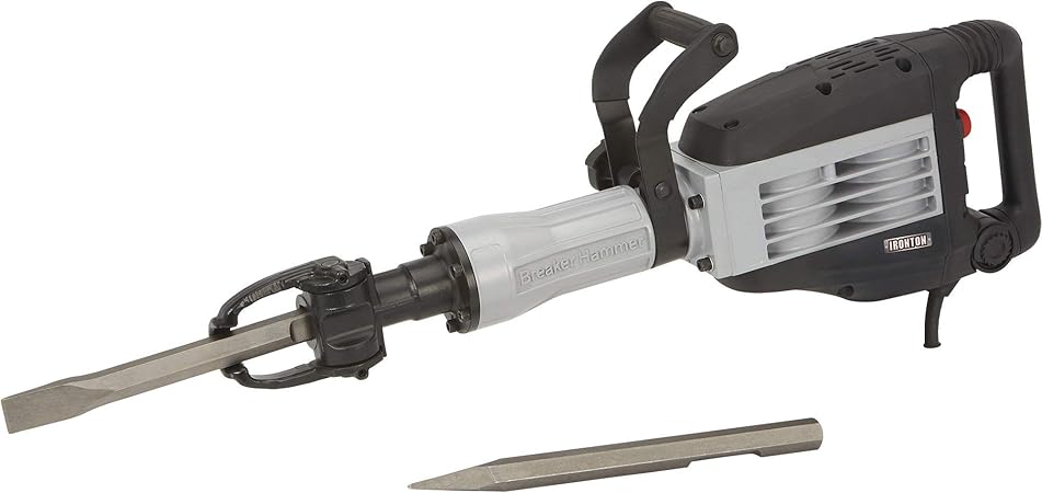 Ironton Heavy-Duty Demolition Breaker Hammer - 15 Amp, 110 Volt ...