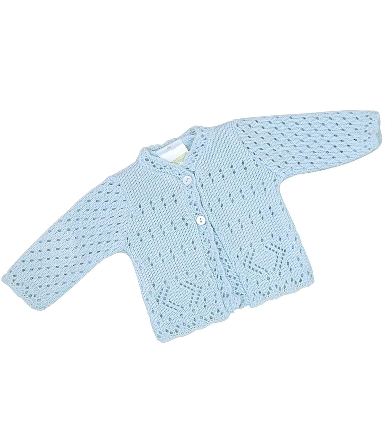 Babyprem Premature Baby Cardigan Jacket Lacy Knitted Acrylic 3-8lb ...