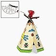 Amazon.com: Color Your Own Tee Pee Decoration Craft Kit - Makes 12 ...