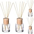 Amazon.com: Roshtia 4 Set Reed Diffuser Bottle Empty Refillable ...