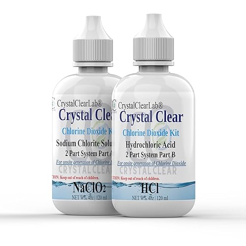 Treatment Kit, 8 oz, Plastic Drop Bottles with HCl 4-5% and Sodium ...
