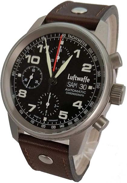 Luftwaffe Fliegerchronograph: Amazon.co.uk: Watches