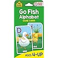 School Zone - Go Fish Alphabet Game Cards - Ages 4 and Up, Preschool to ...