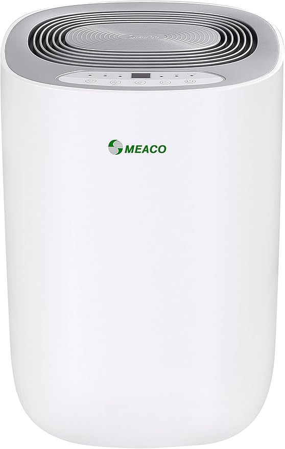 Meaco MeacoDry Dehumidifier ABC Range 10LS (Silver) Ultra-Quiet, Energy ...