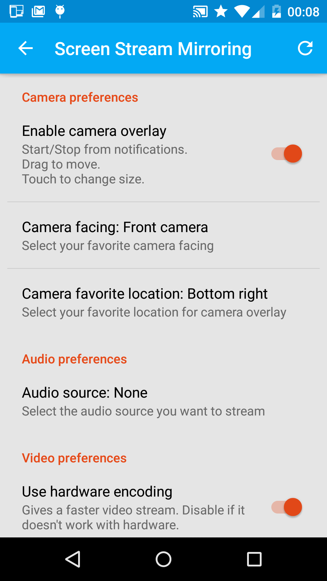 Screen Stream Mirroring Free:Amazon.com:Appstore for Android