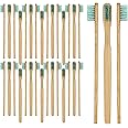 Amazon.com : PRUVADE 144 Pack Disposable Bamboo Toothbrushes with ...