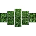 Amazon.com: 10 Pack Acoustic Panels Green grass Lawn football field ...