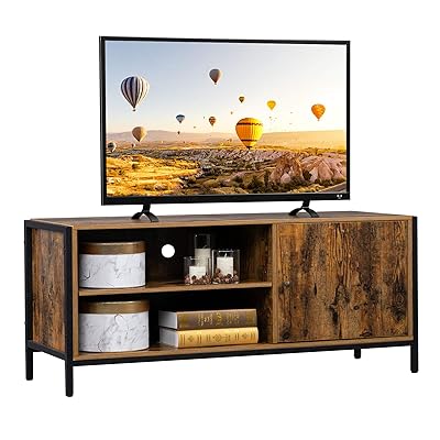 Buy VINGLI TV Stand TV Console Table with Storage Industrial ...