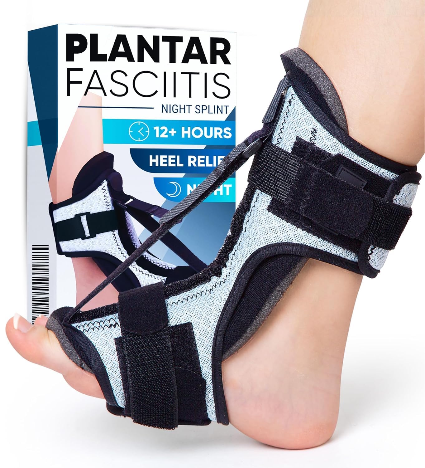 H. Original Plantar Fasciitis Night Splint: Plantar Fasciitis Brace for ...