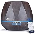 Amazon.com: Diffuserlove Ultrasonic Cool Mist Essential Oil Diffuser 550ml Dark Wood Grain ...